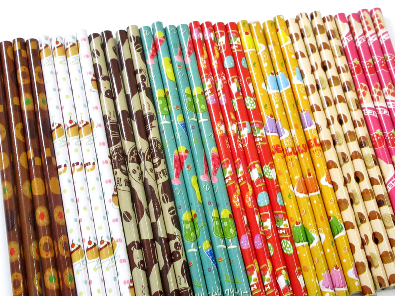 50景品 レトロおやつえんぴつ4本セット|【堀商店】景品・販促品・お祭り用品の激安販売