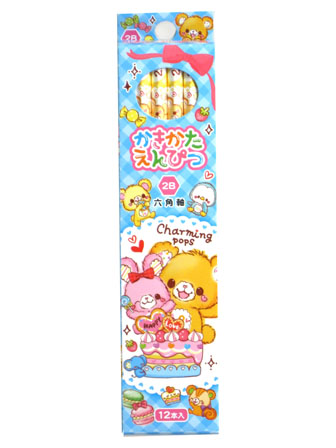 ファン文具 ダース鉛筆(2B) CHARMING POPS|【堀商店】景品・販促品・お祭り用品の激安販売